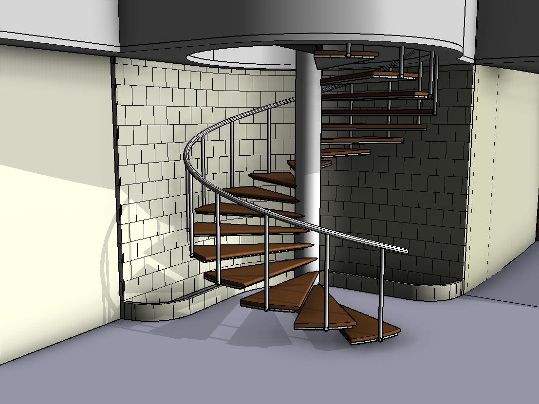 Gradas edificio «Sixtino II» – garciarq